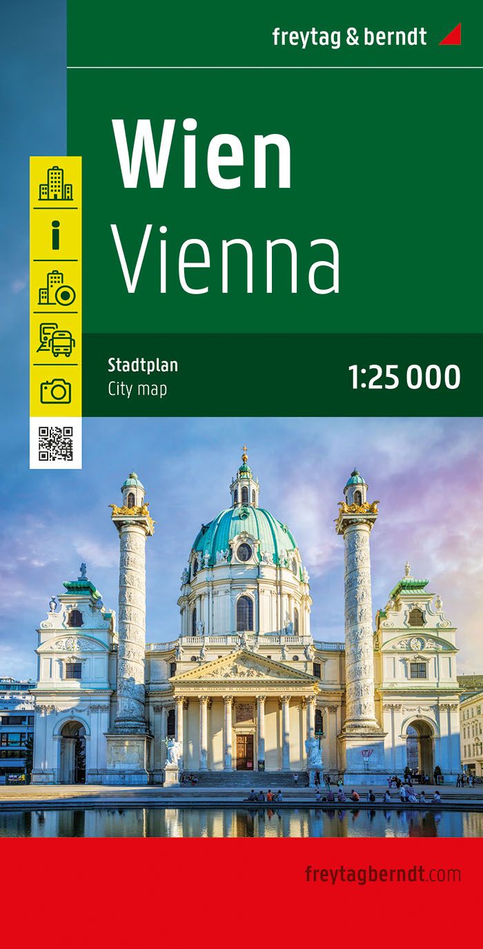 Wien Stadtplan 1 25 000 Freytag And Berndt 9783707922530 Adac Shop