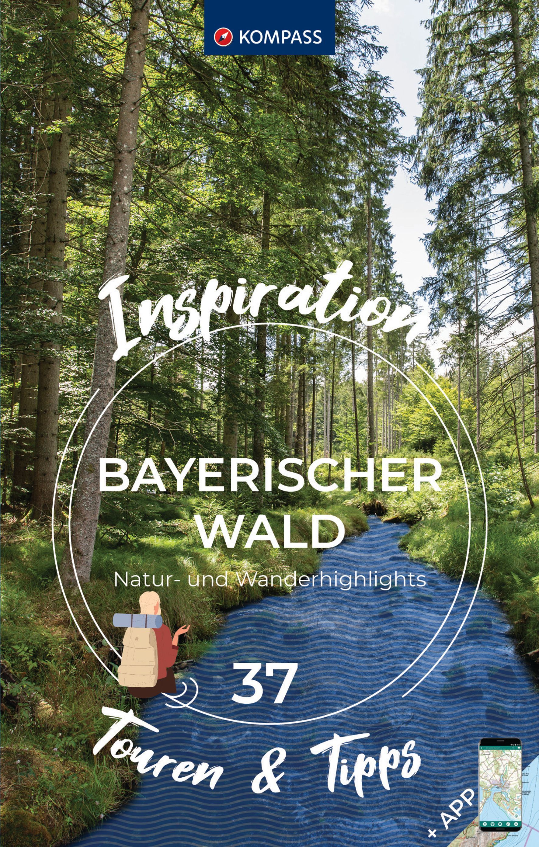 KOMPASS Inspiration Bayerischer Wald | 9783991541226 | ADAC-Shop