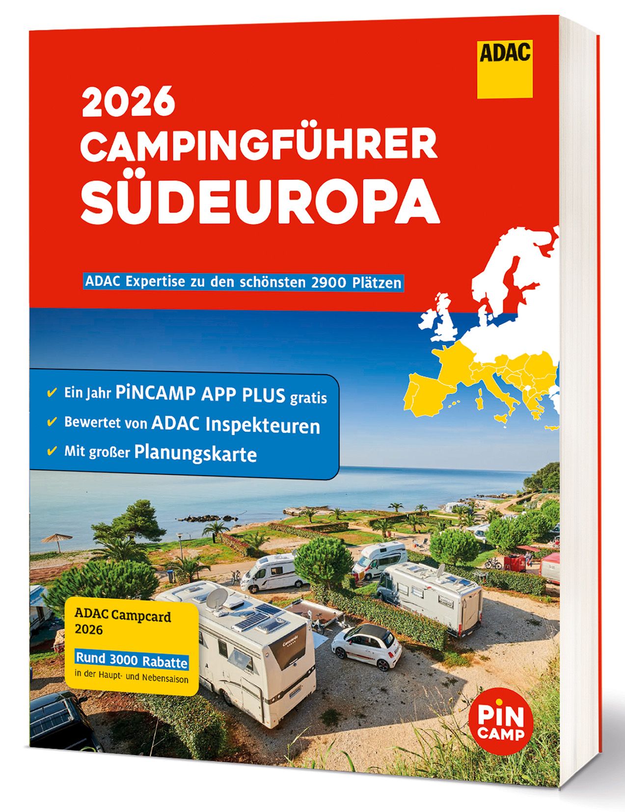 ADAC Campingführer Südeuropa 2026 | 9783986451851 | ADAC-Shop